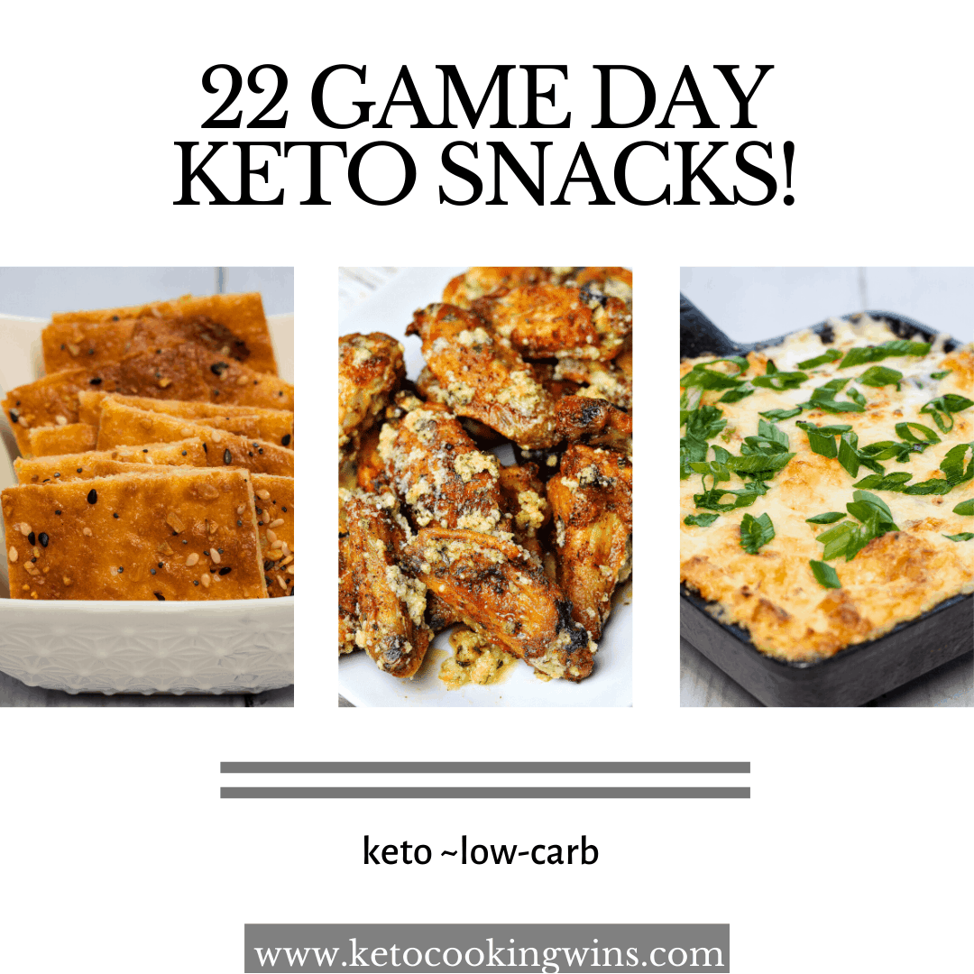 22 Game Day Keto Snacks - Keto Cooking Wins Appetizers